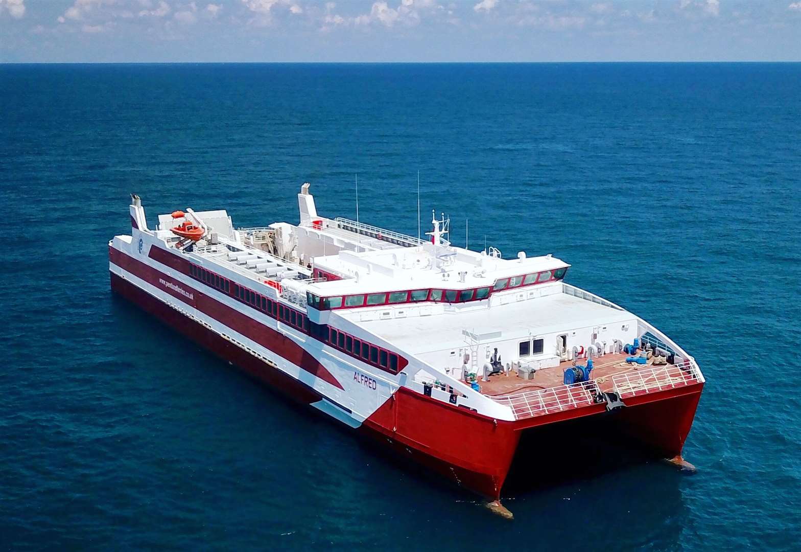 Pentland Ferries' new £14m MV Alfred arrives after 9000-mile trip Pentland Ferries' new £14m MV Alfred arrives after 9000-mile trip