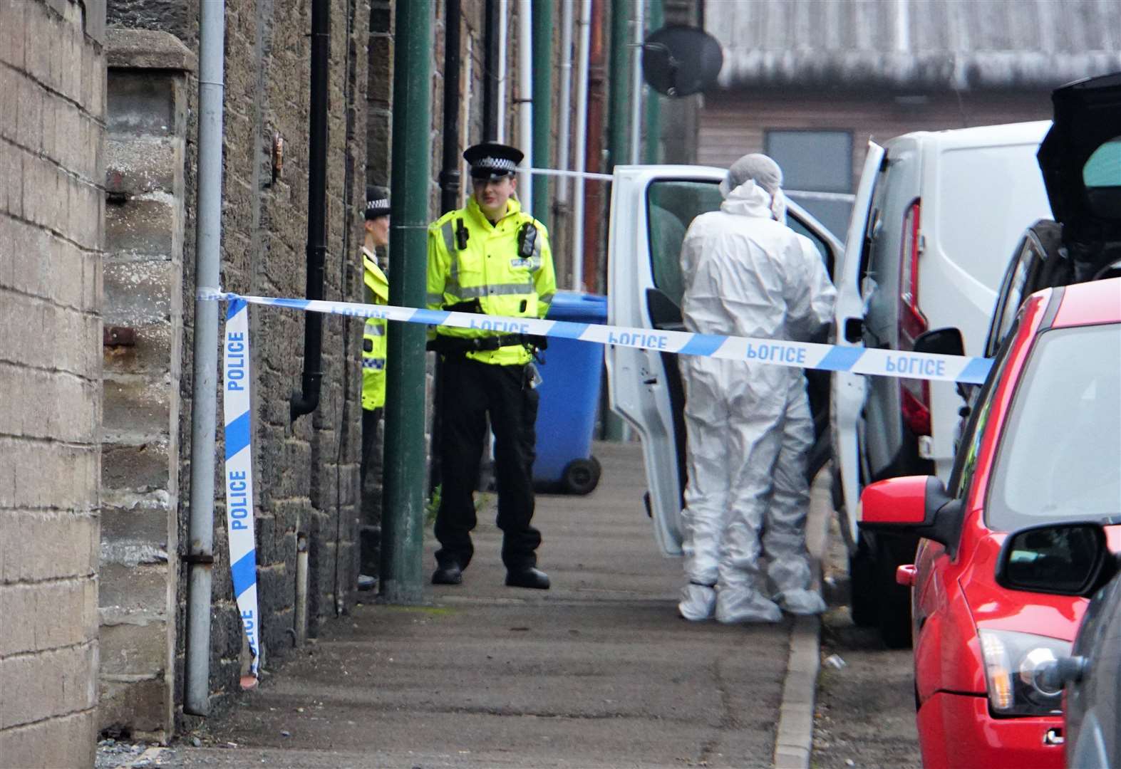 Man charged after Wick disturbance Man charged after Wick disturbance